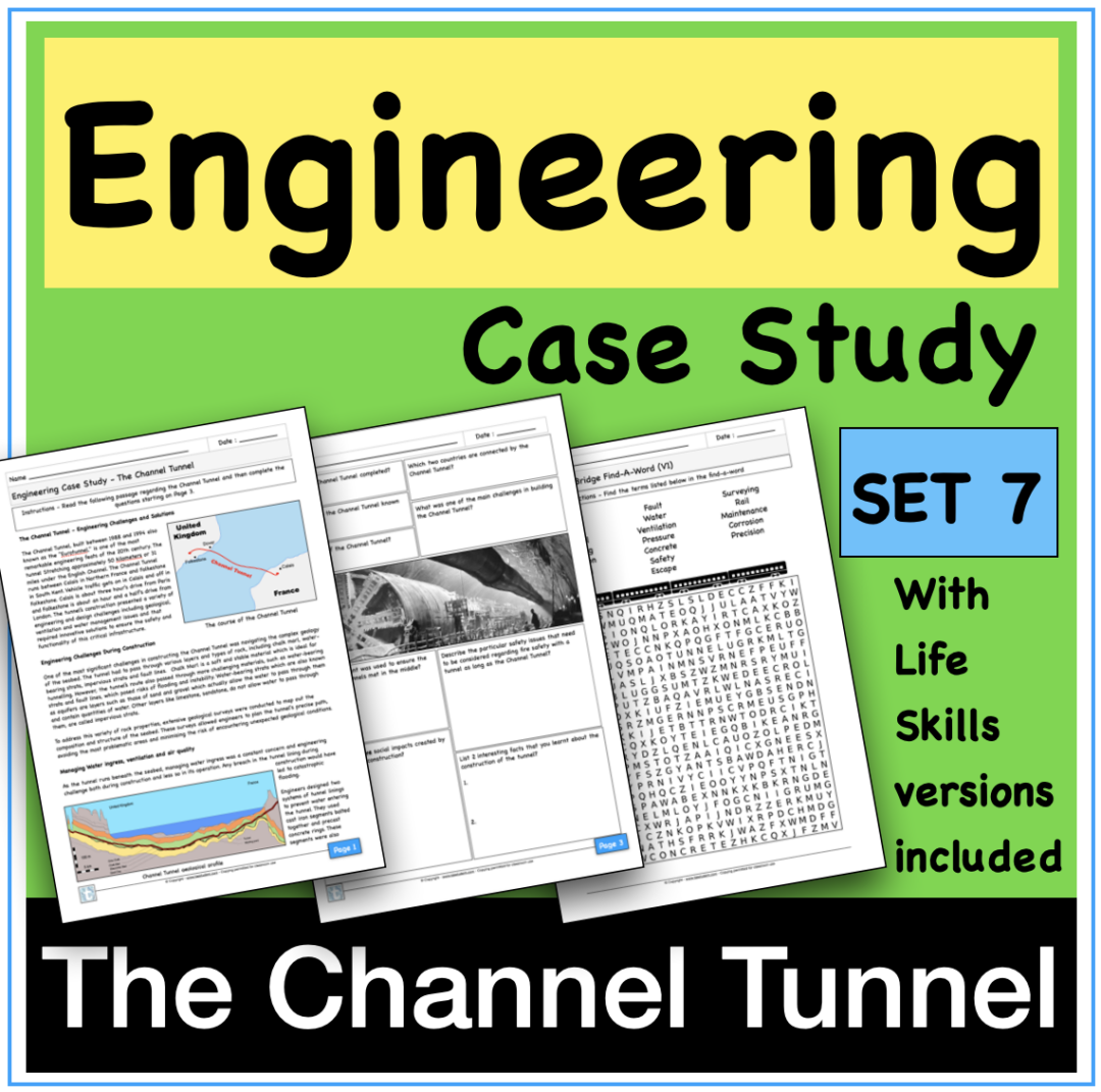 Engineering Case Study - The Channel Tunnel - Teacher Professional Development